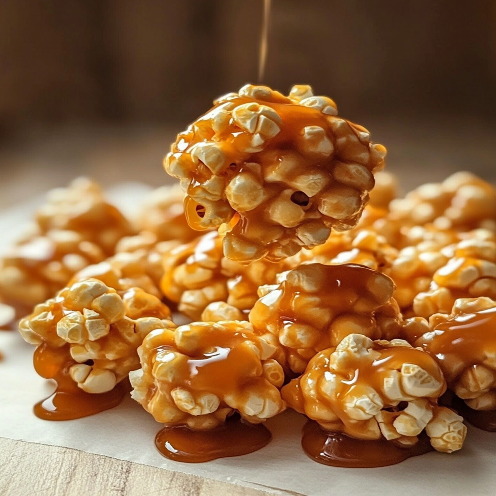 Caramel Popcorn Balls