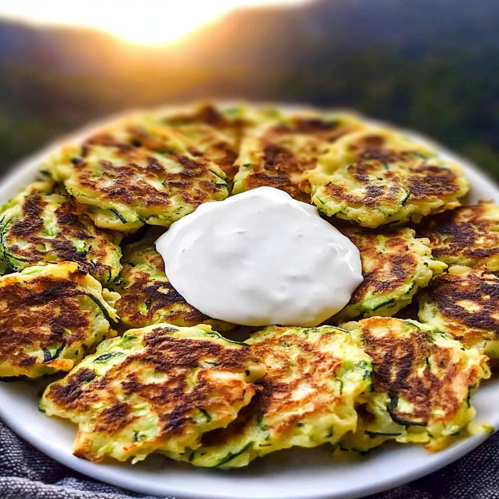 Small Zucchini Fritters
