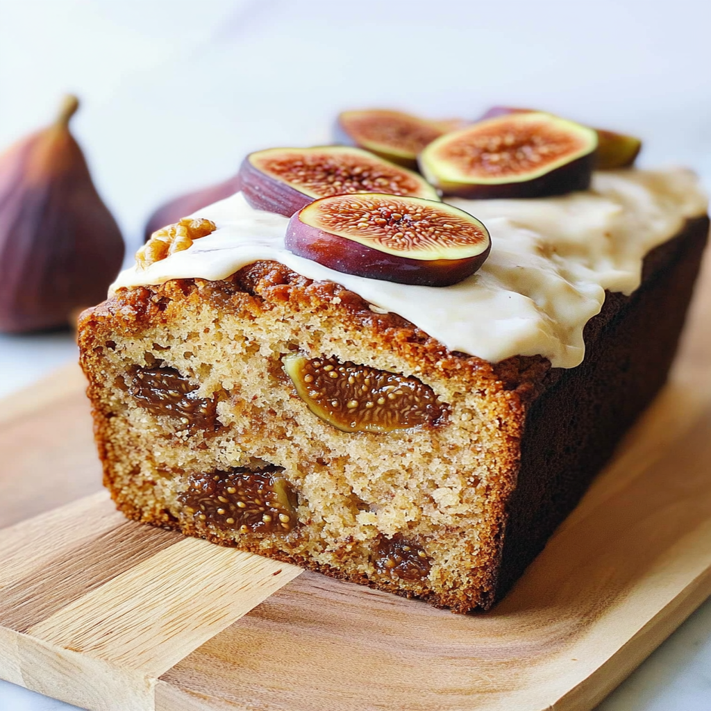 Spiced Fig and Walnut Loaf