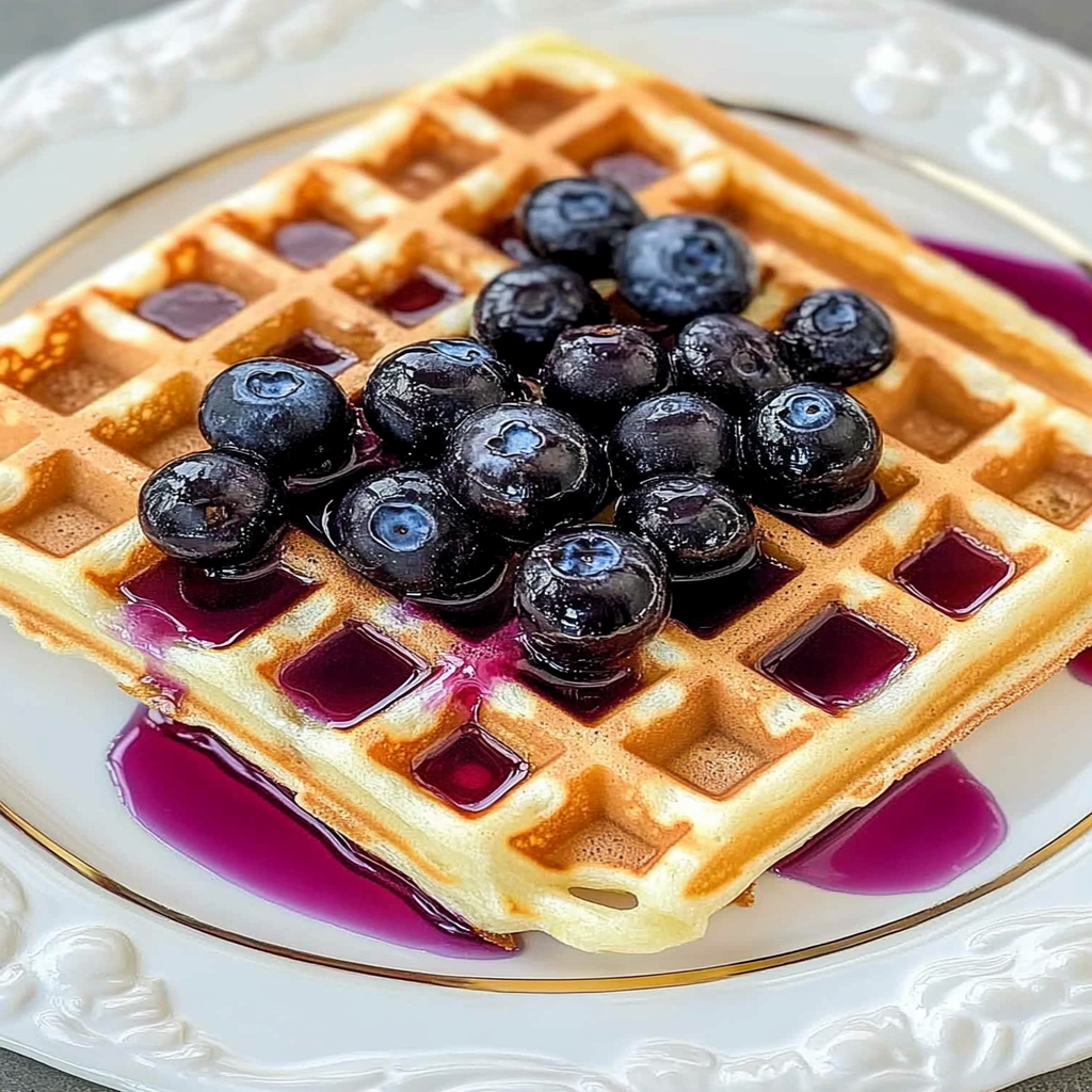 Homemade Huckleberry Syrup for Waffles