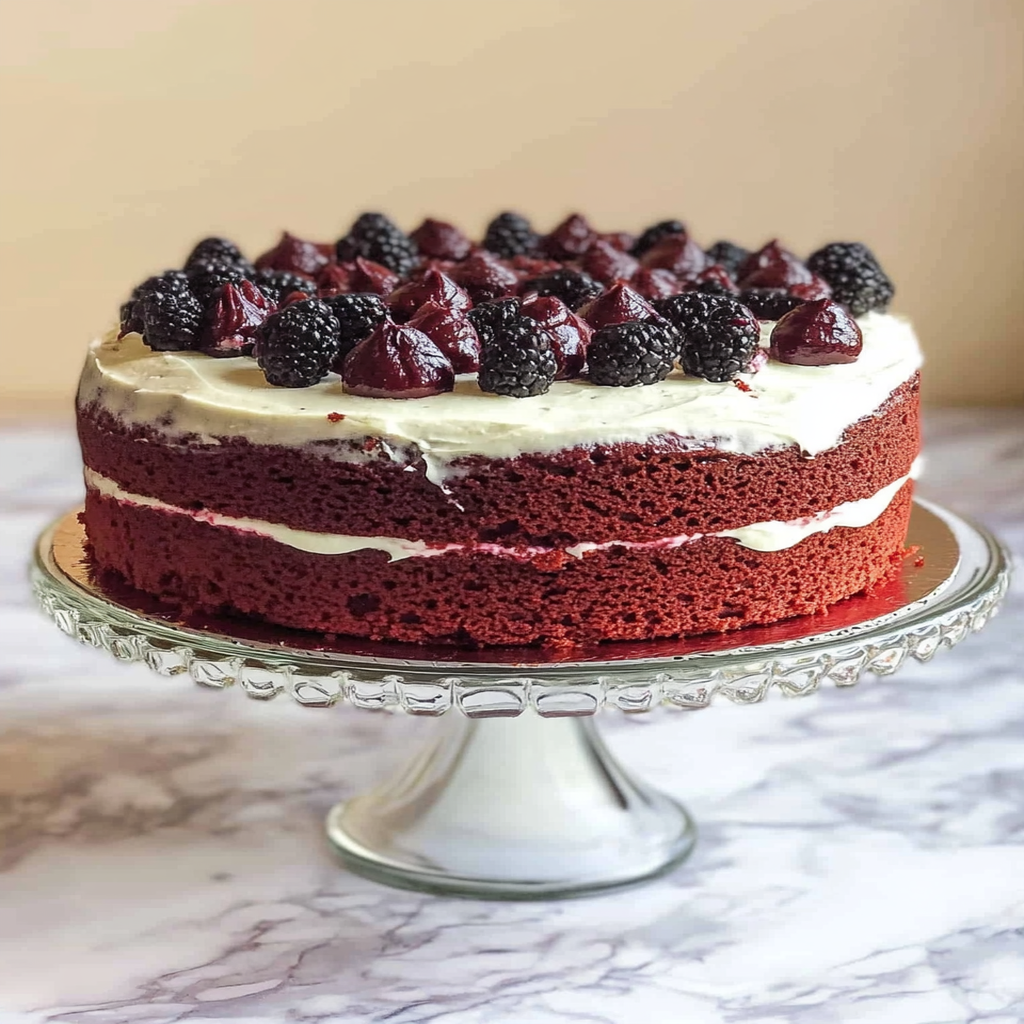 Juneteenth Red Velvet Cake