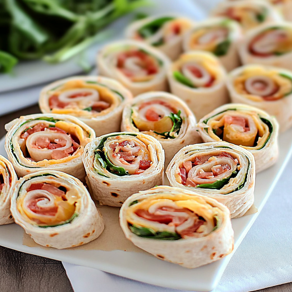 Mini Wraps for Poolside Snacking
