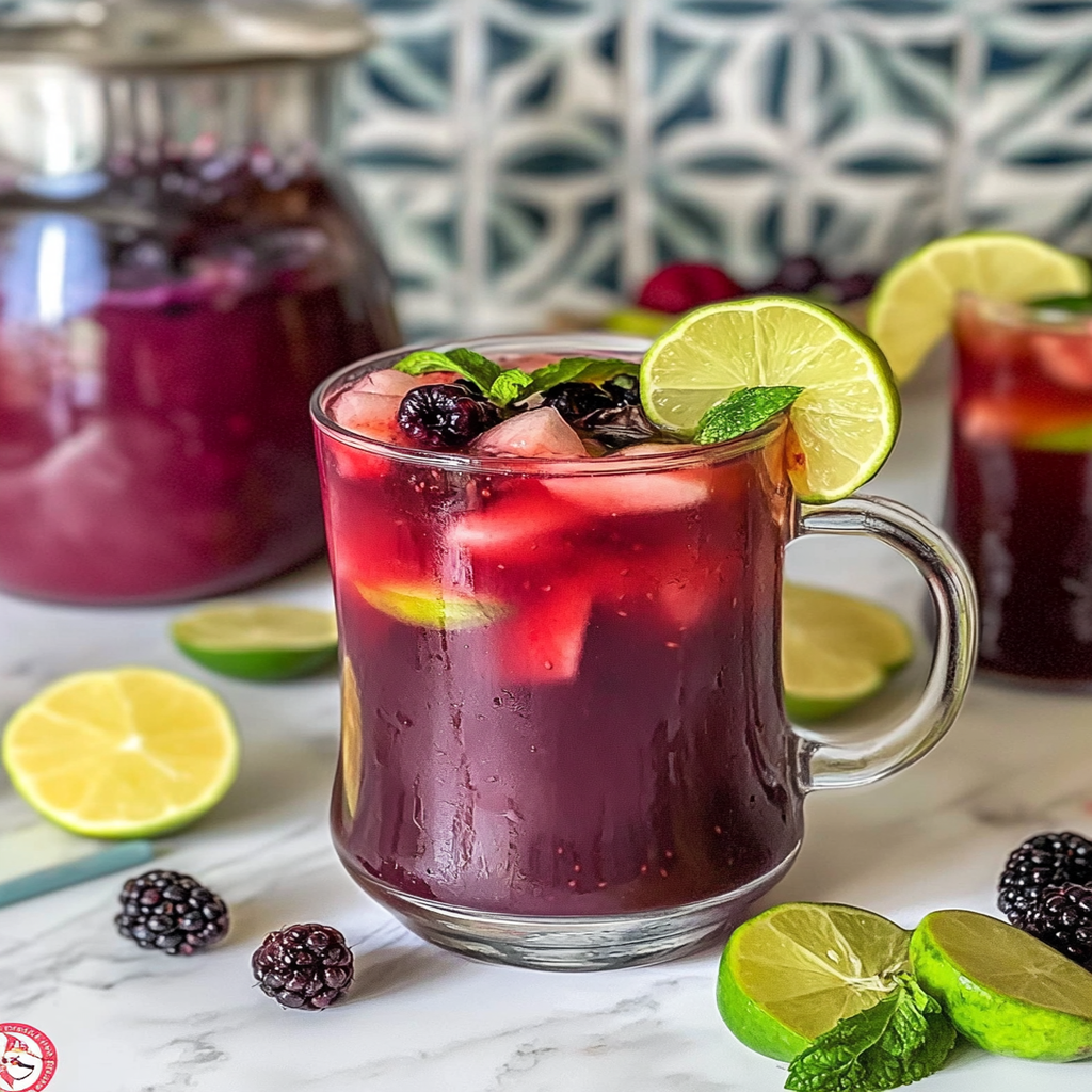 Refreshing Mixed Berry Agua Fresca Recipe