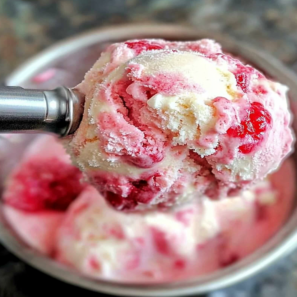 Raspberry Ripple Ice Cream