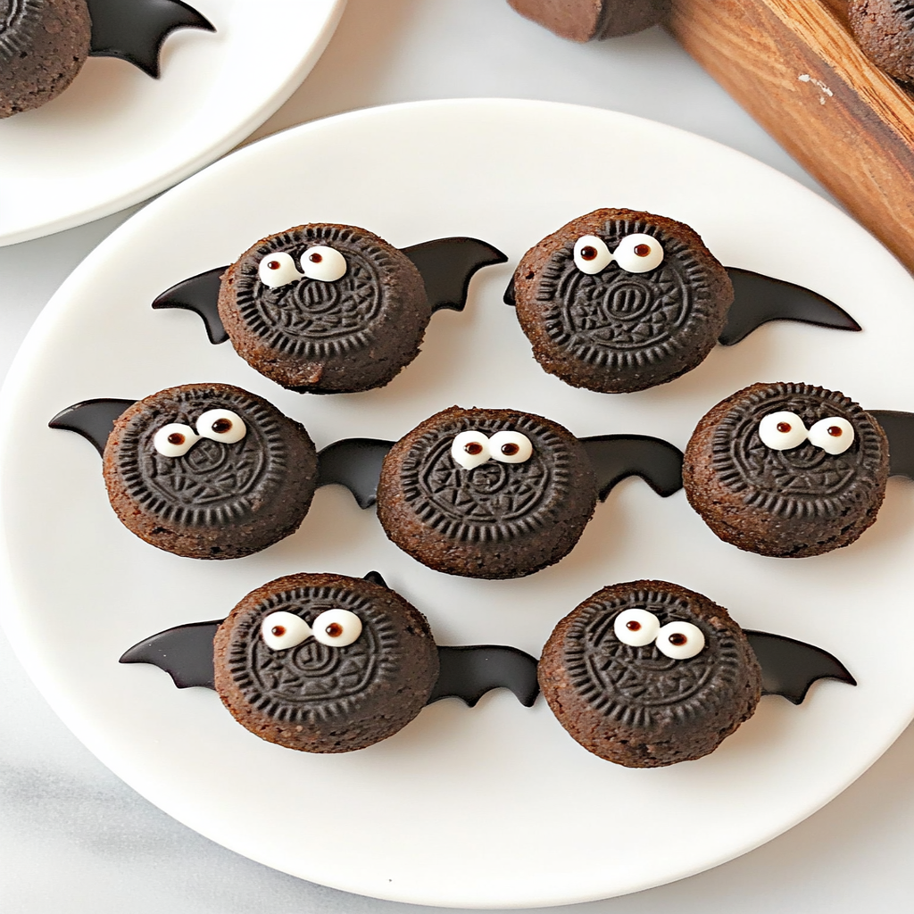 Bat Oreo Cookie Balls