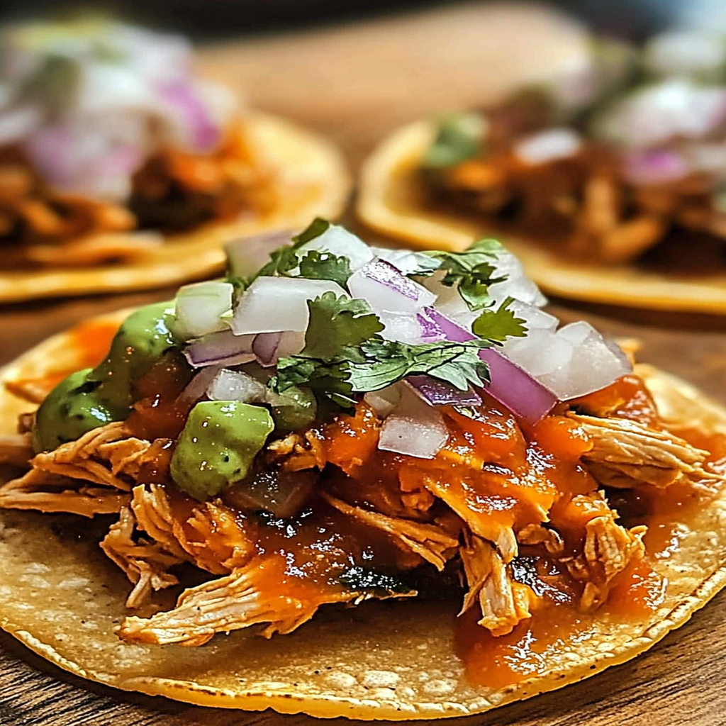 Chicken Tinga Tostadas
