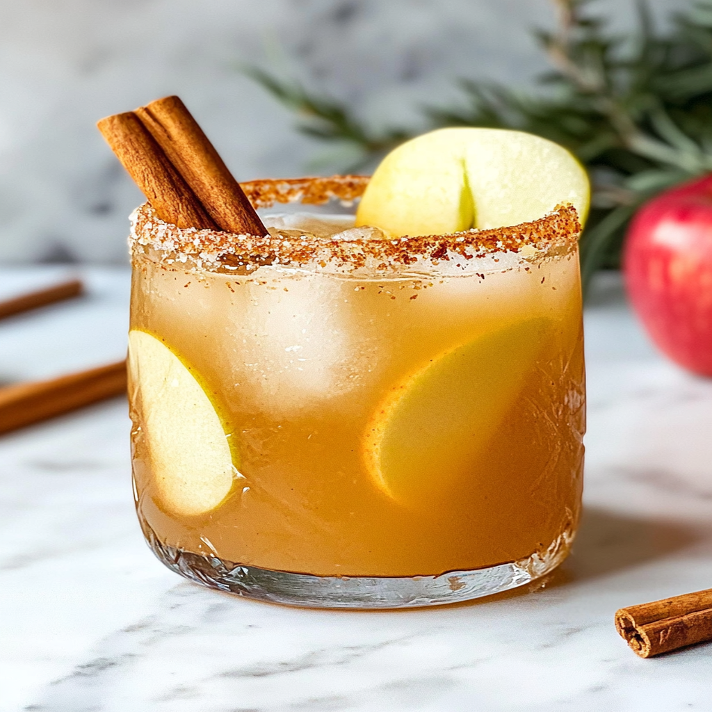 Fast + Easy Apple Cider Margarita