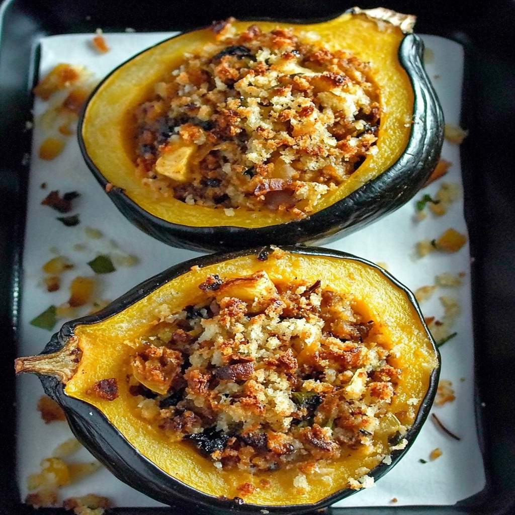 Stuffed Acorn Squash Fall Meal