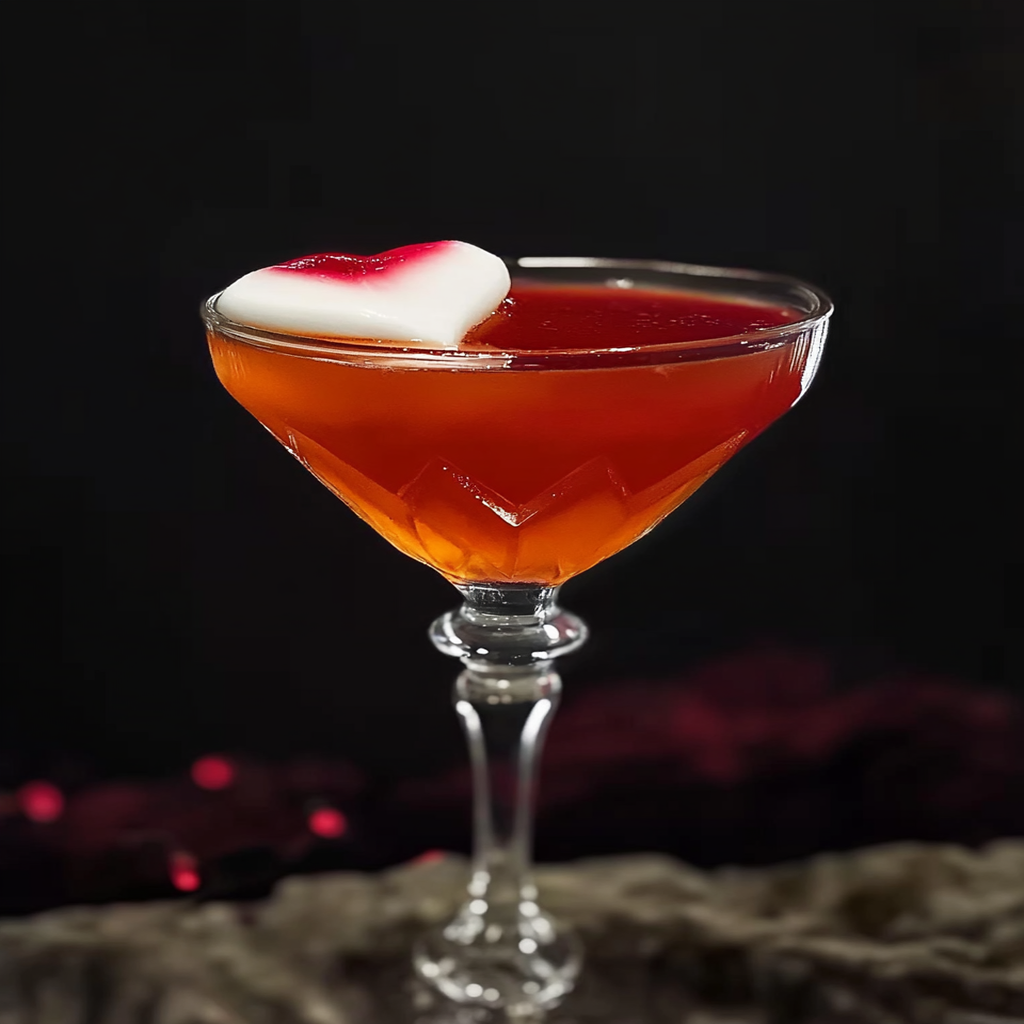 The Witch's Heart - Halloween Party Cocktail Drink Recipe NO ALCHOOL