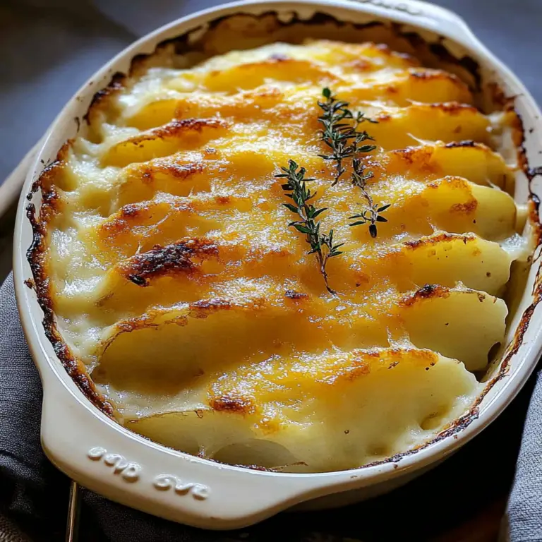 Cheesy Au Gratin Potatoes (The Best Thanksgiving Potatoes EVER!)