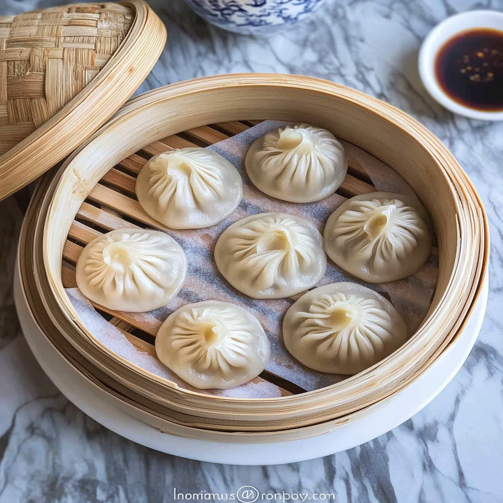 Homemade Soup Dumplings (Xiao Long Bao)