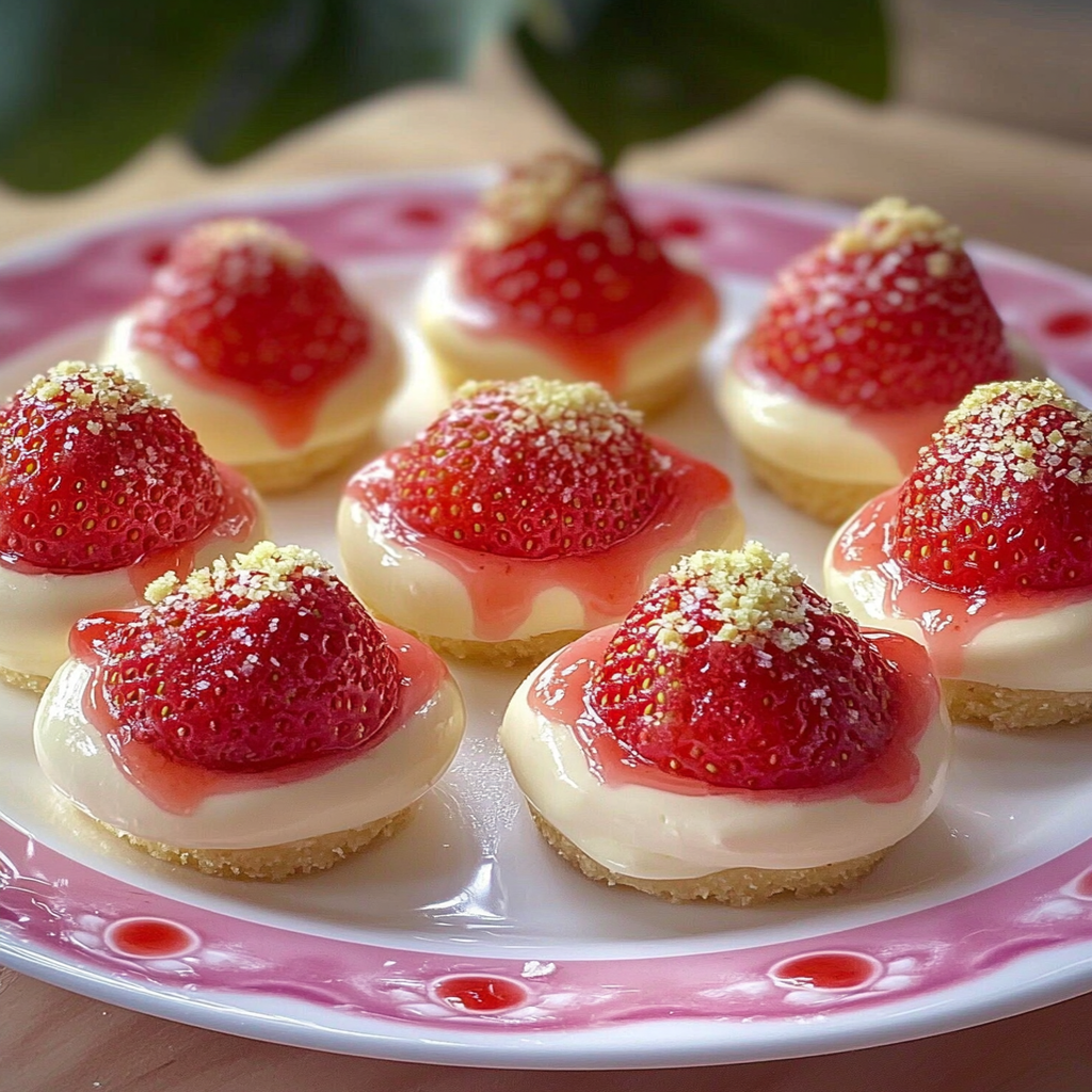 Cheesecake Deviled Strawberries
